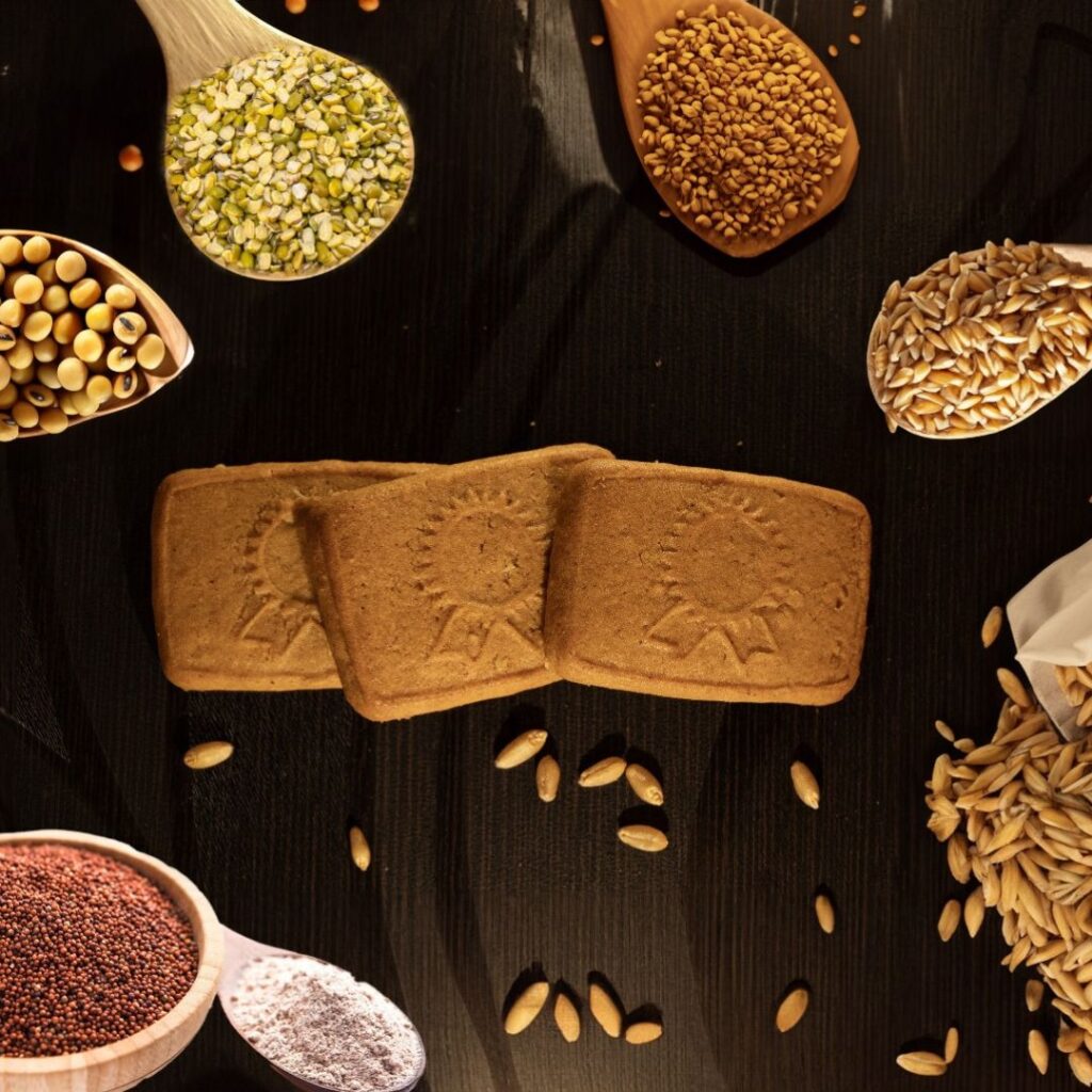 Nutrimed Kanik Biscuits With Soya & Nachni